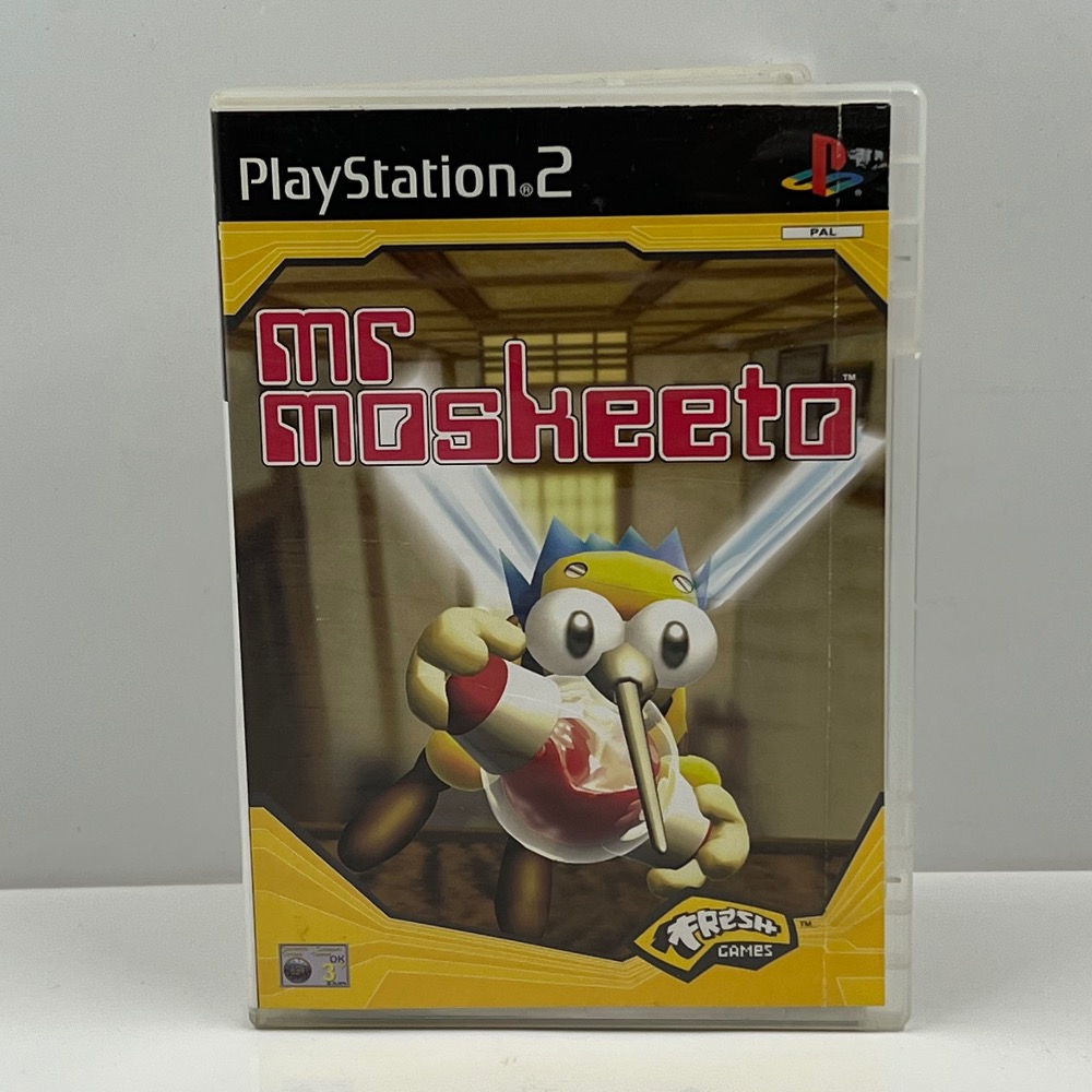 Pre-owned MR MOSKEETO SONY PLAYSTATION 2 GAME WITH MANUAL - Own4Less